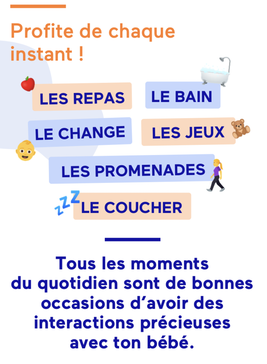 Les besoins de bébé : manger, dormir, et interagir